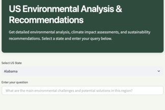 Environmental Dashboard | Devpost
