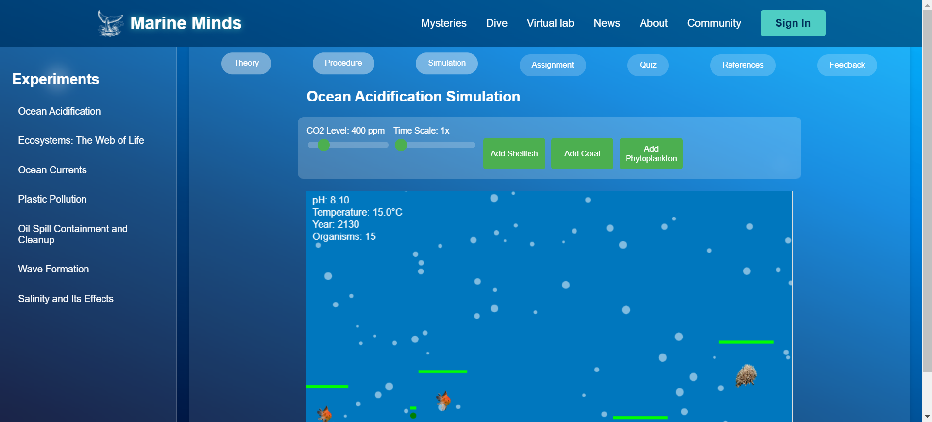 Marine Minds | Devpost