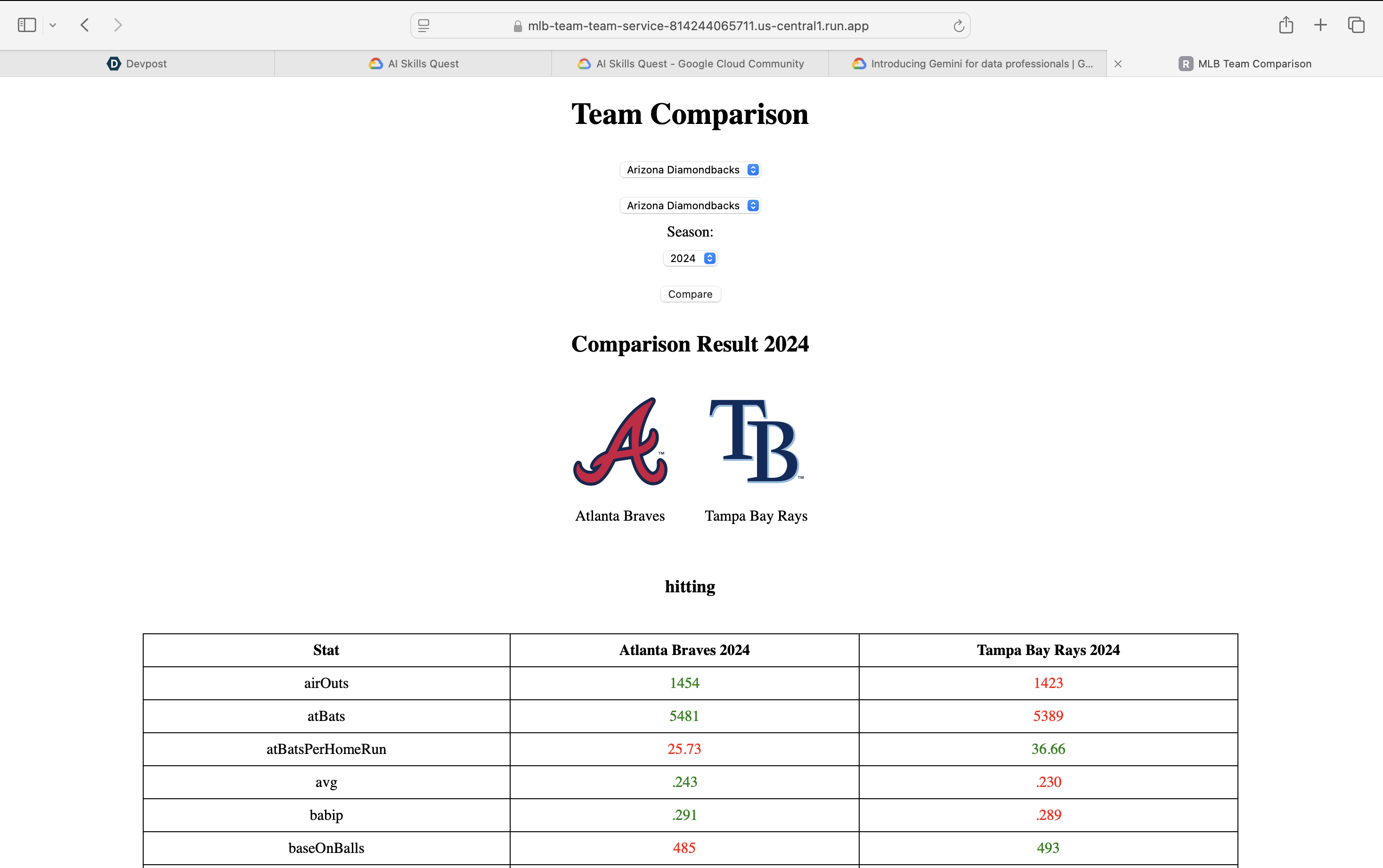 mlb-team-team | Devpost