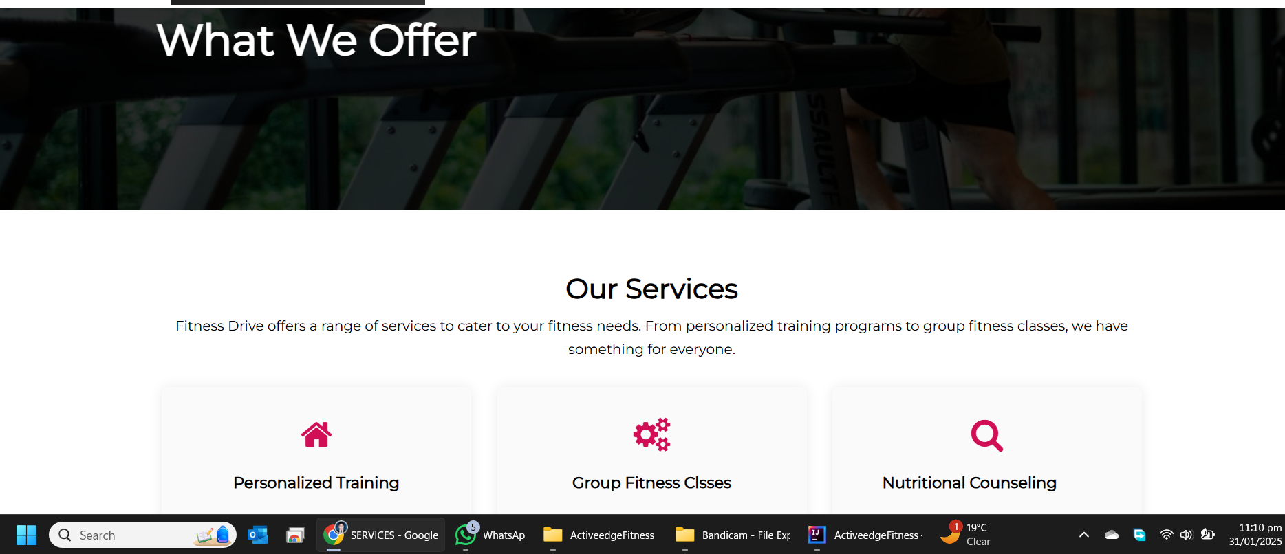 FITNESS DRIVE | Devpost