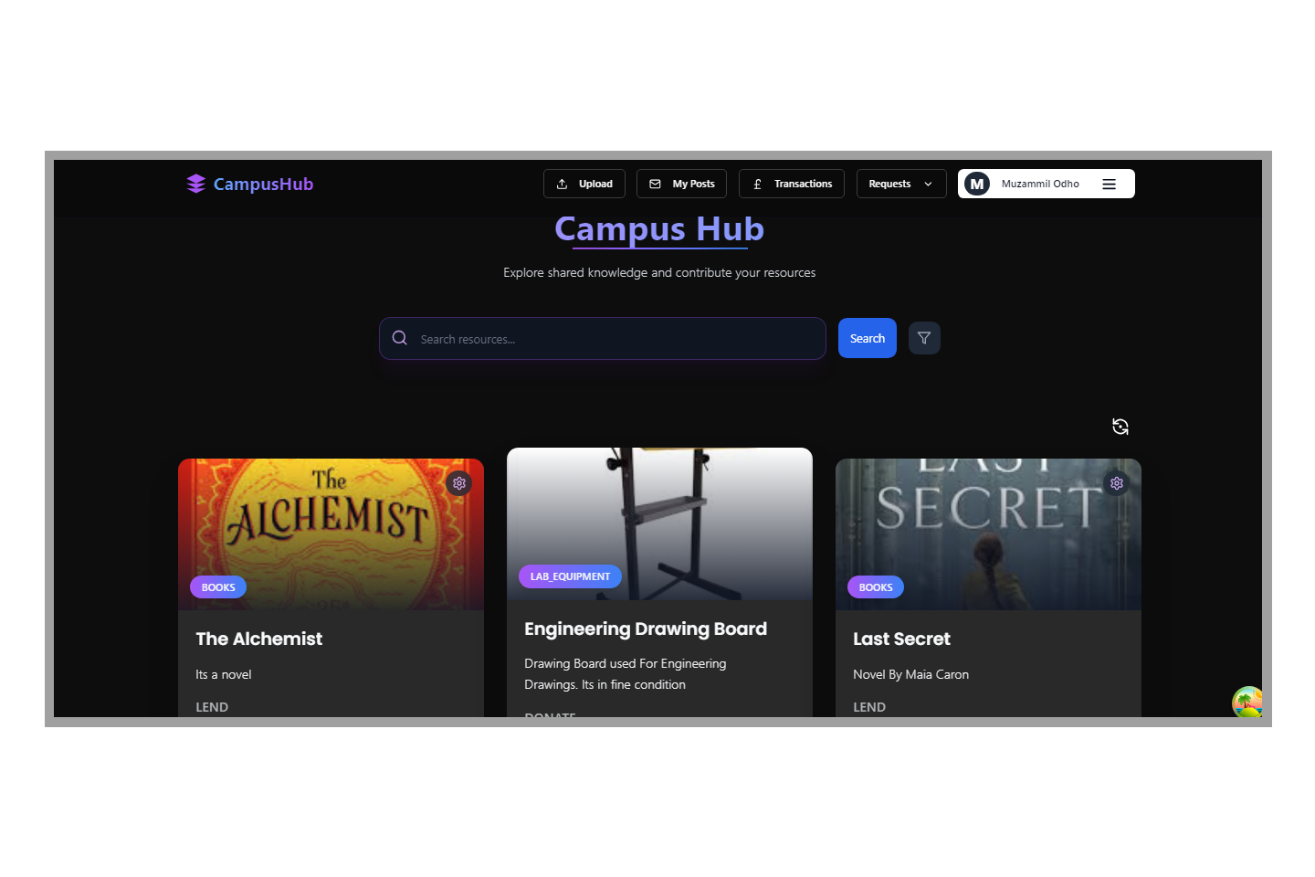 CampusHub | Devpost