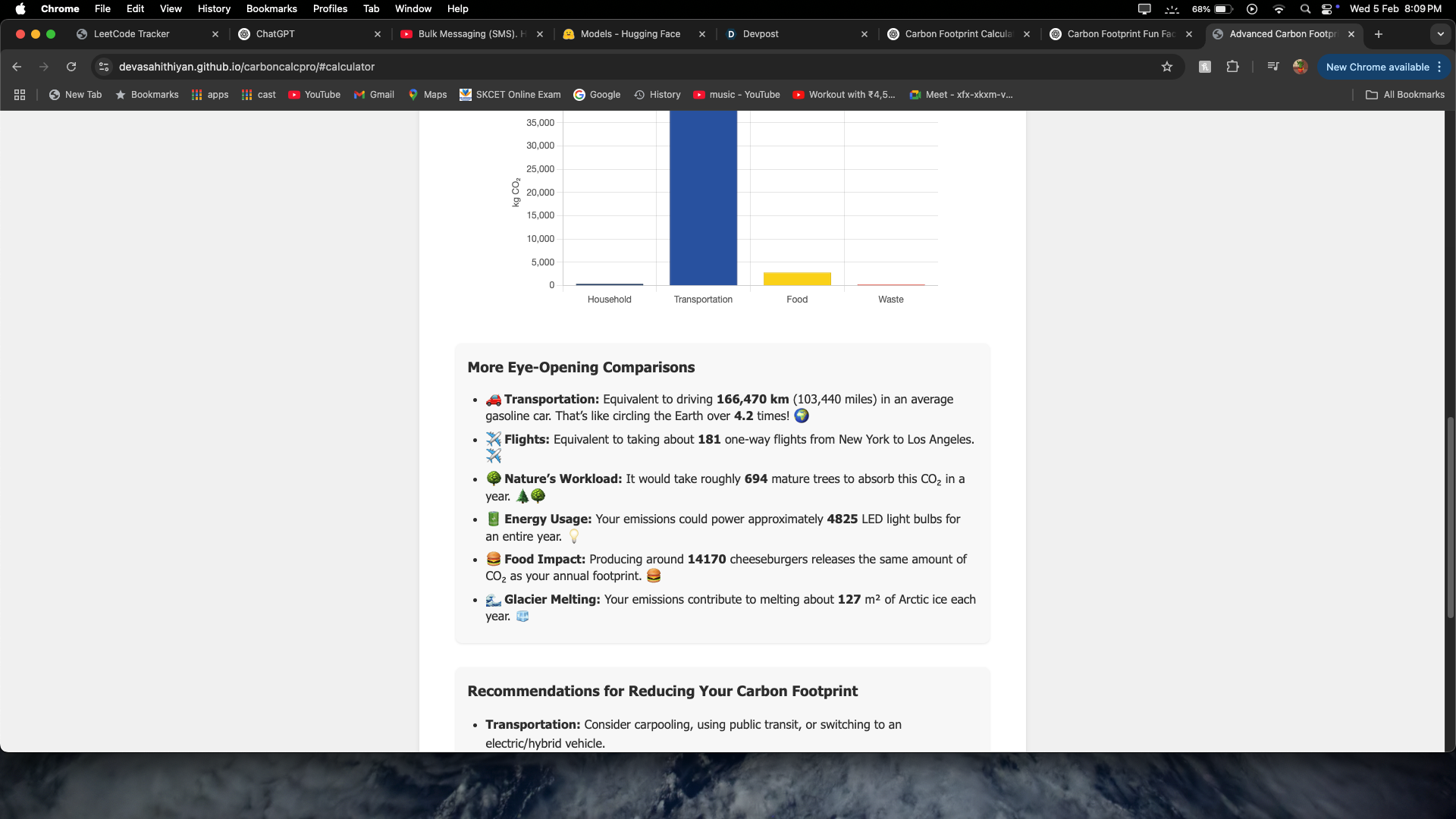 CarbonCalc Pro | Devpost