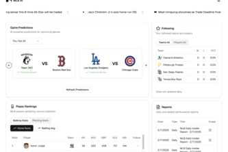 MLB AI | Devpost