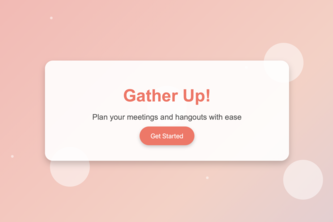 Gather Up! | Devpost