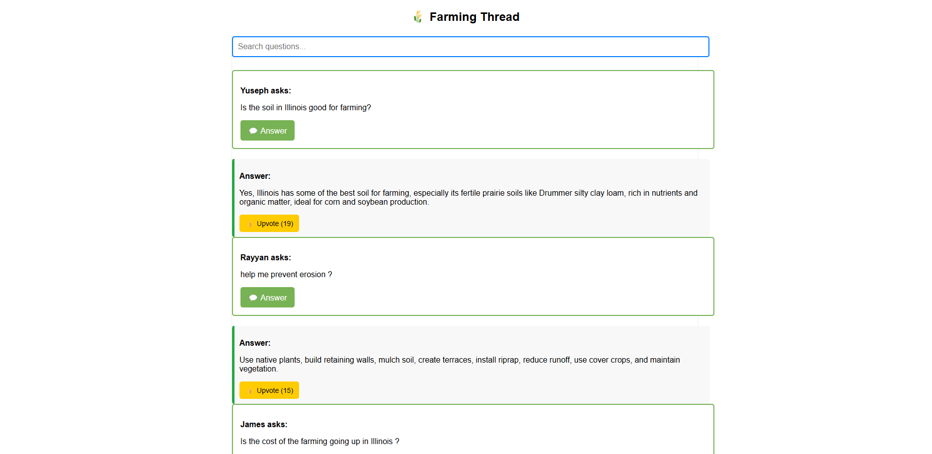 Healthy Soil, Healthy Planet. | Devpost