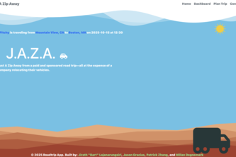 J.A.Z.A: Just a Zip Away | Devpost