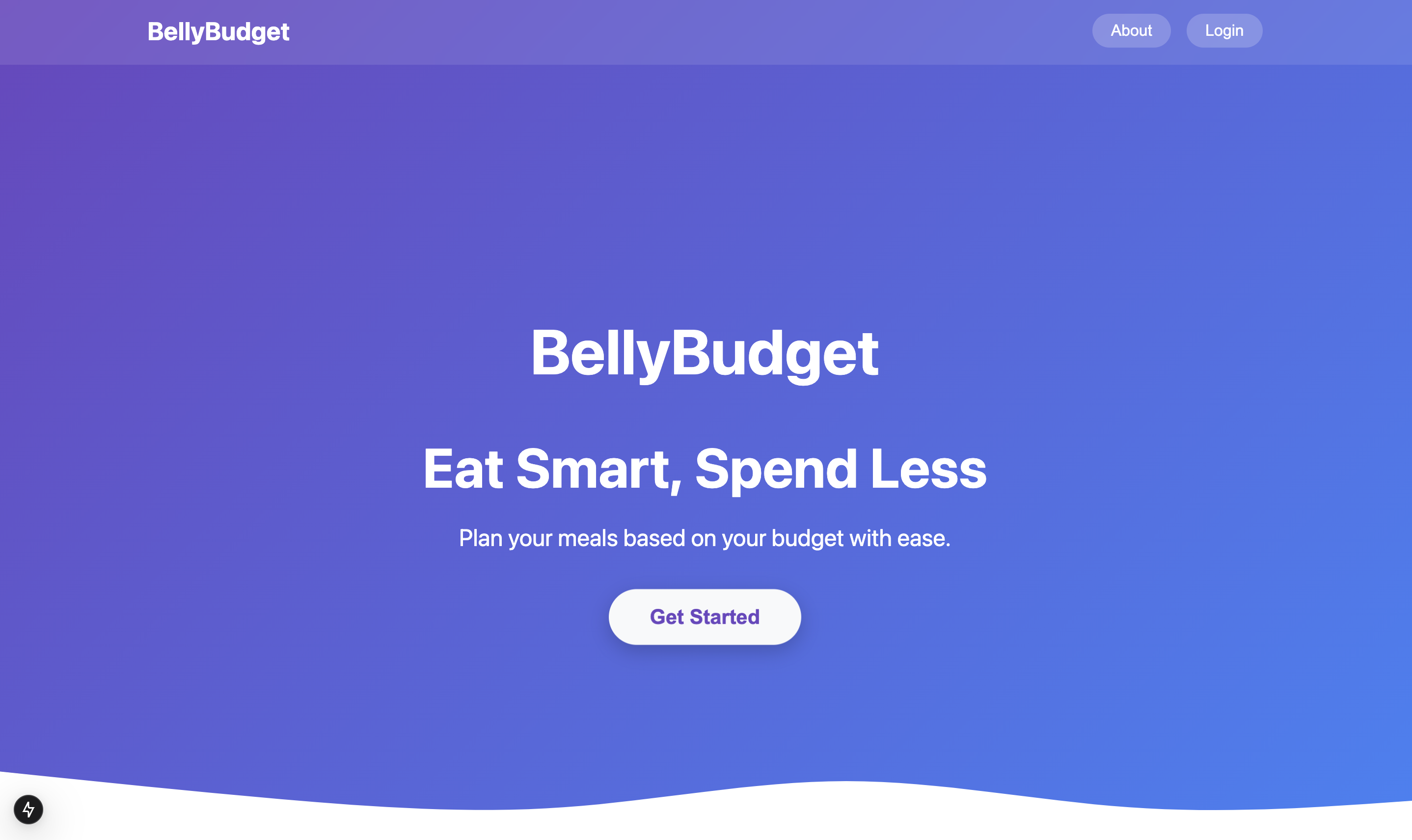 Belly Budget | Devpost