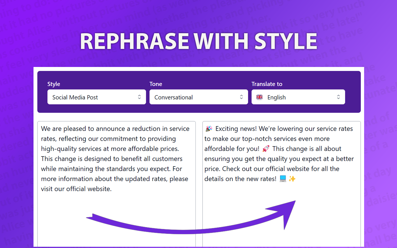 Paraphrase Tool | Devpost