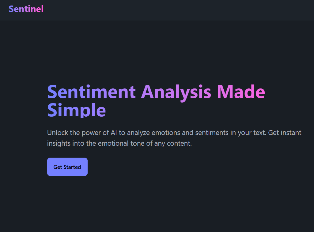 Sentinel | Devpost