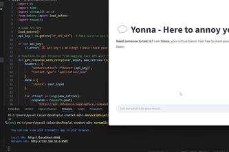 Yonna: The Chatbot You Love to Hate | Devpost