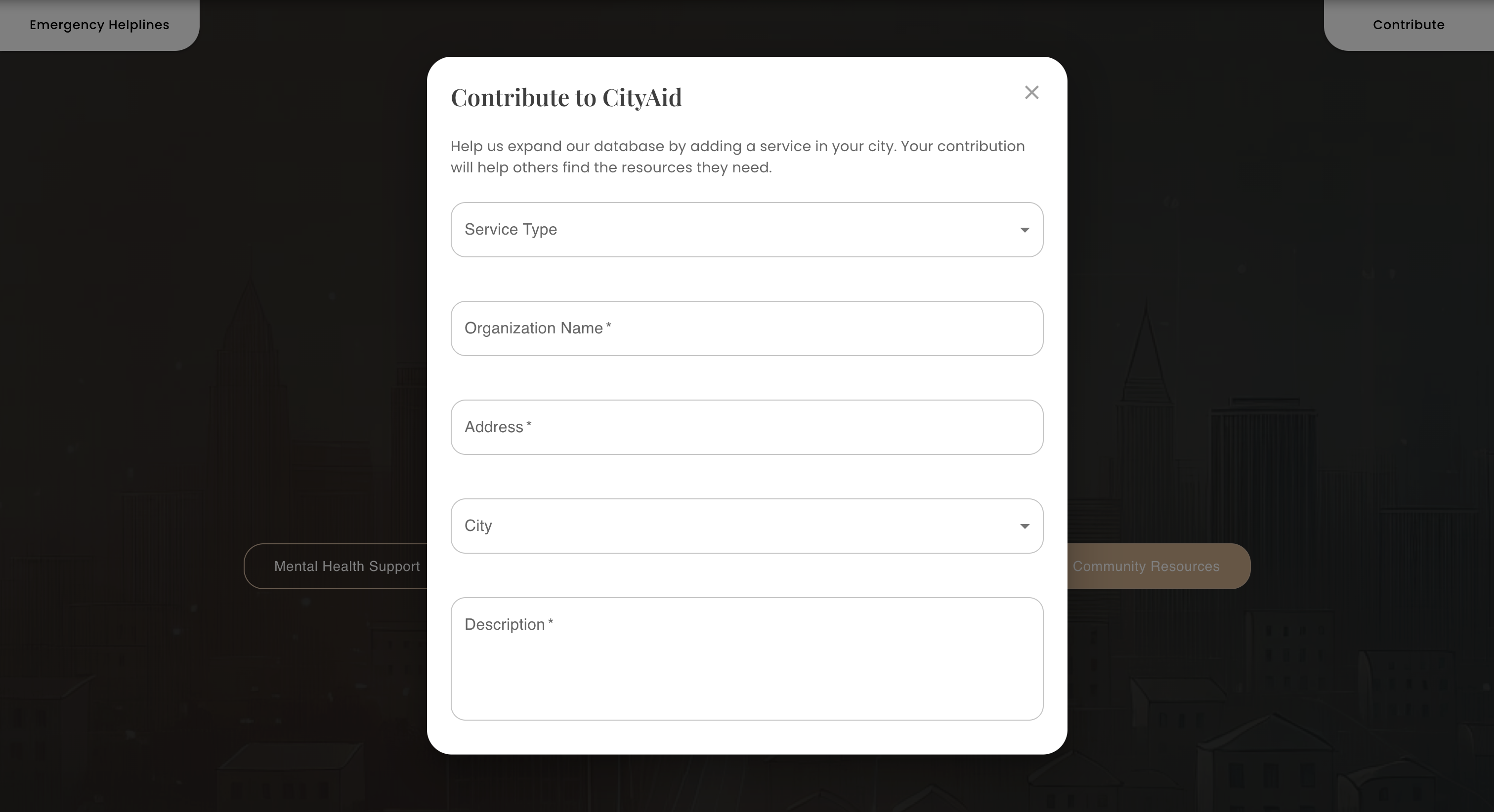 CityAid - DeerHacks 2025 Submission | Devpost