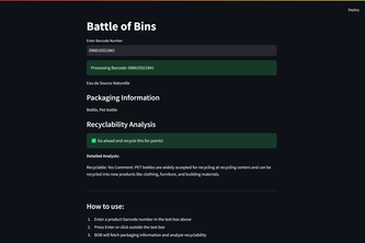 Battle Over Bins | Devpost