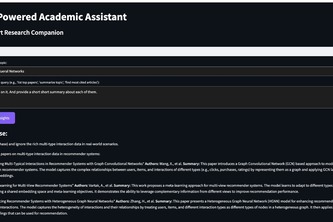 AI-Powered Academic Assistant | Devpost