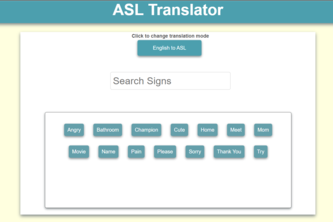 ASL Translator | Devpost