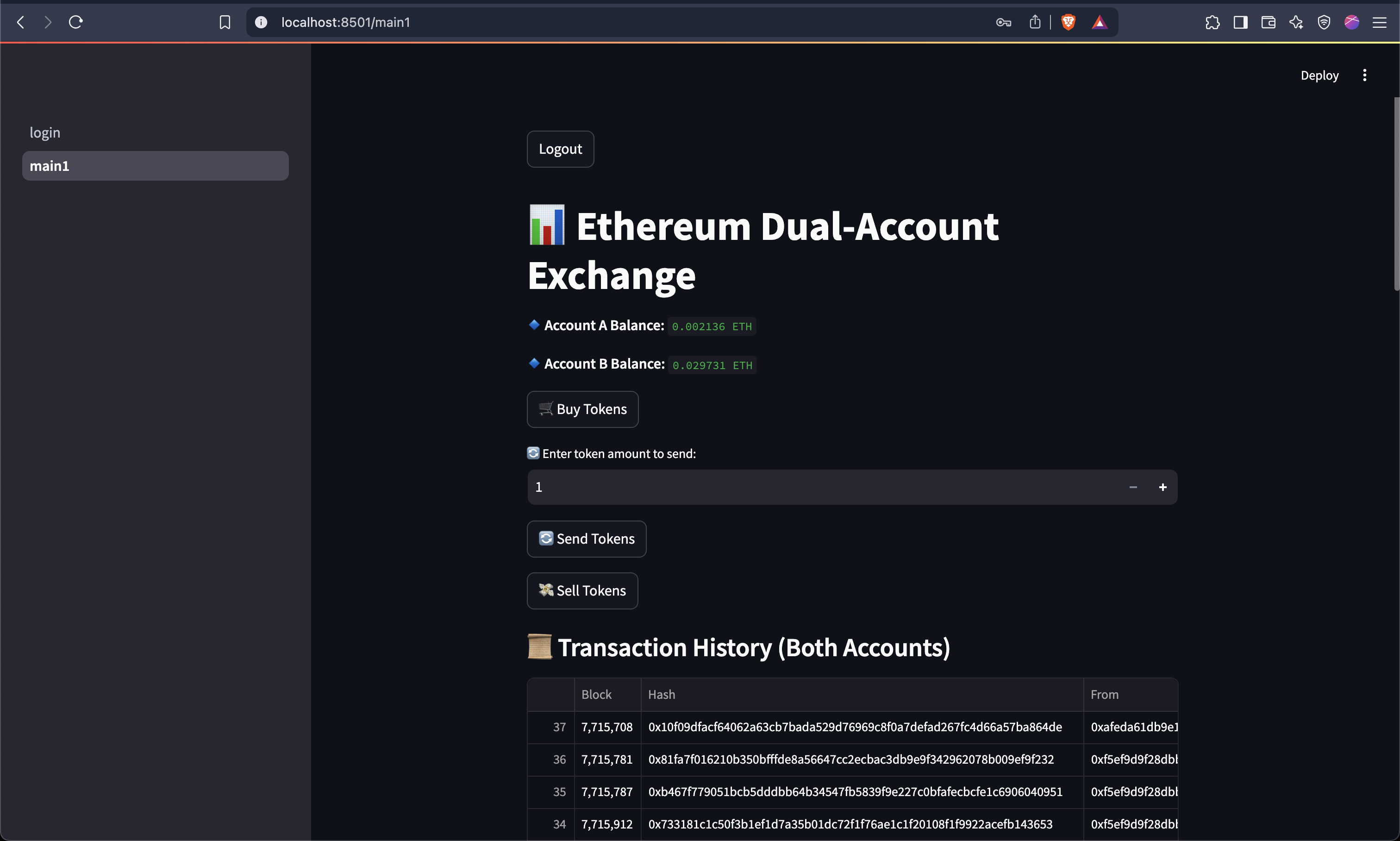 DualETH Trade Hub | Devpost