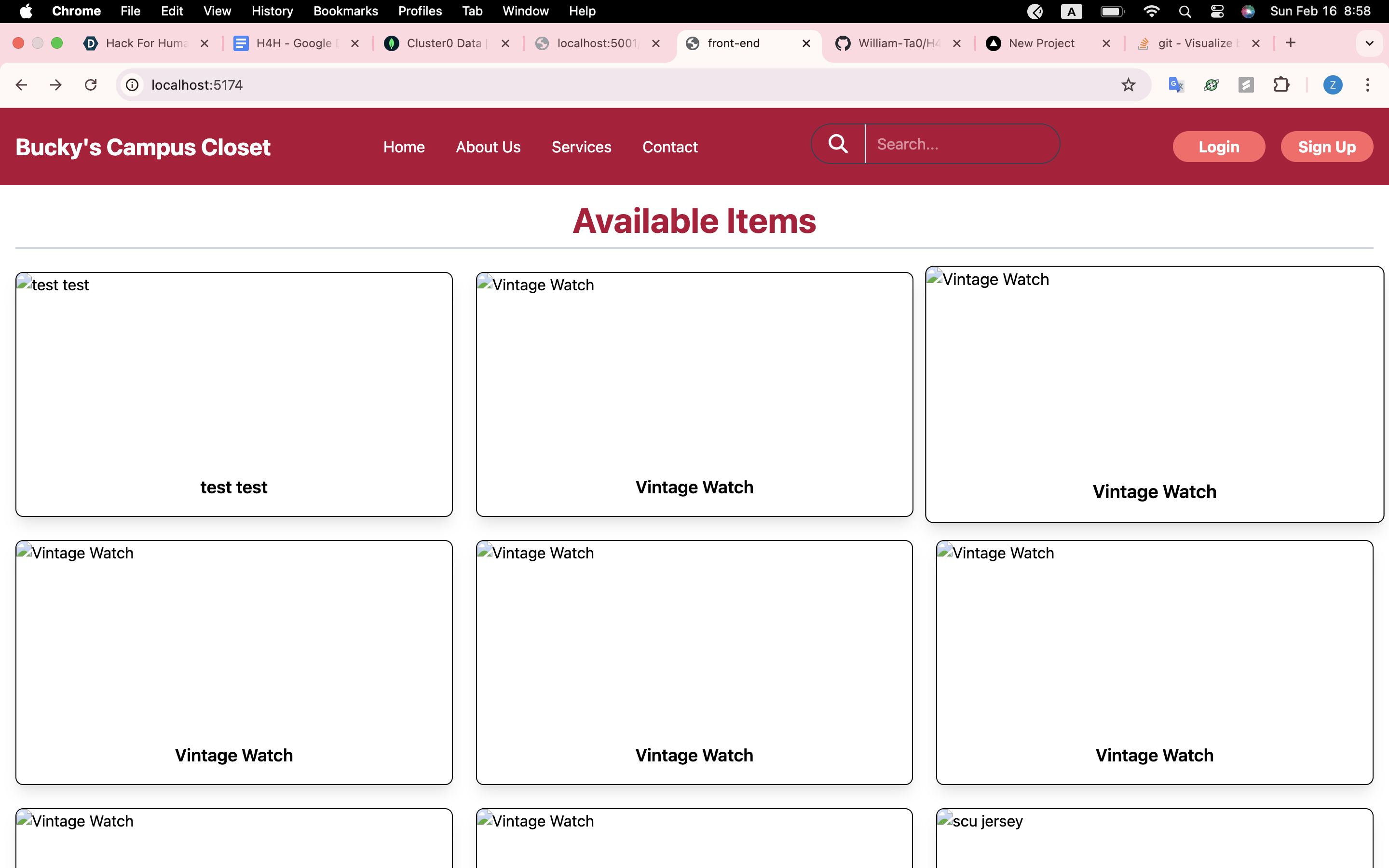 Bucky Closet- The Sustainability Thrift Store | Devpost