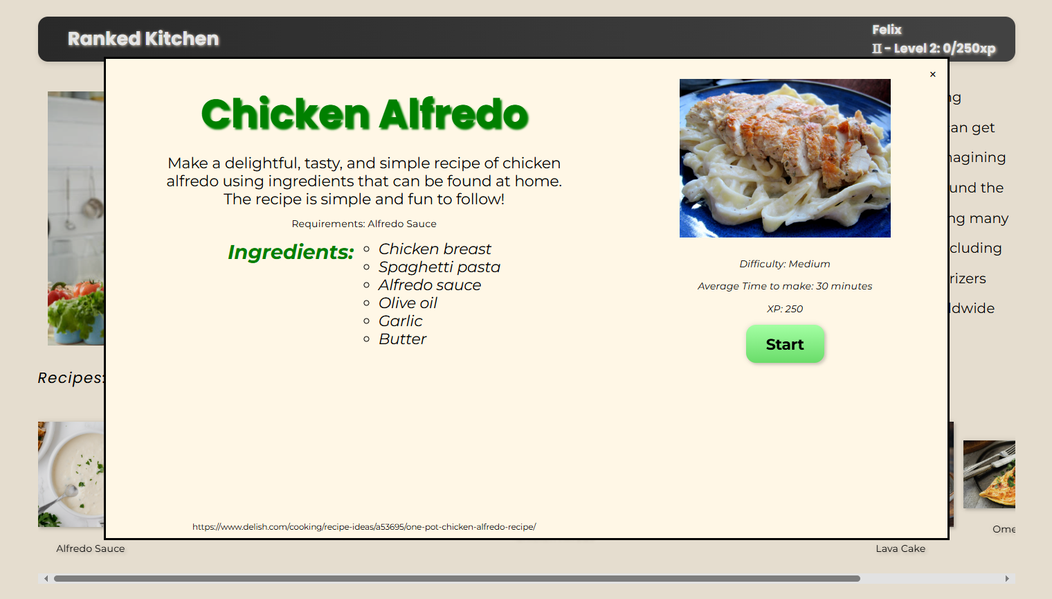 Ranked Kitchen - Competitive Cooking | Devpost