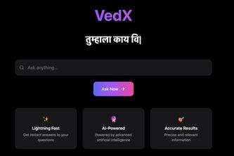 VedX | Devpost