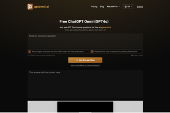 Free GPTOmni | Devpost