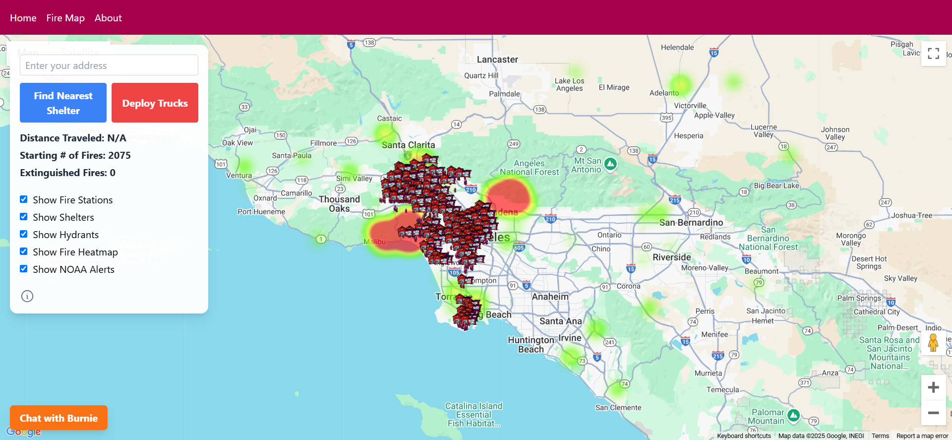 Wildfire Safety Navigator - A Fire Mitigation App | Devpost