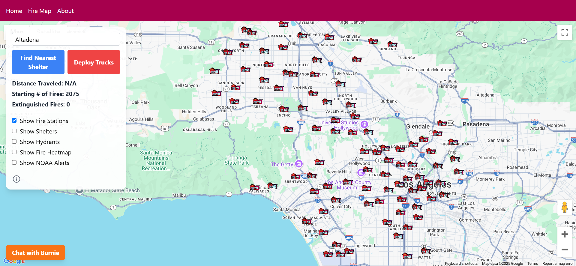Wildfire Safety Navigator - A Fire Mitigation App | Devpost
