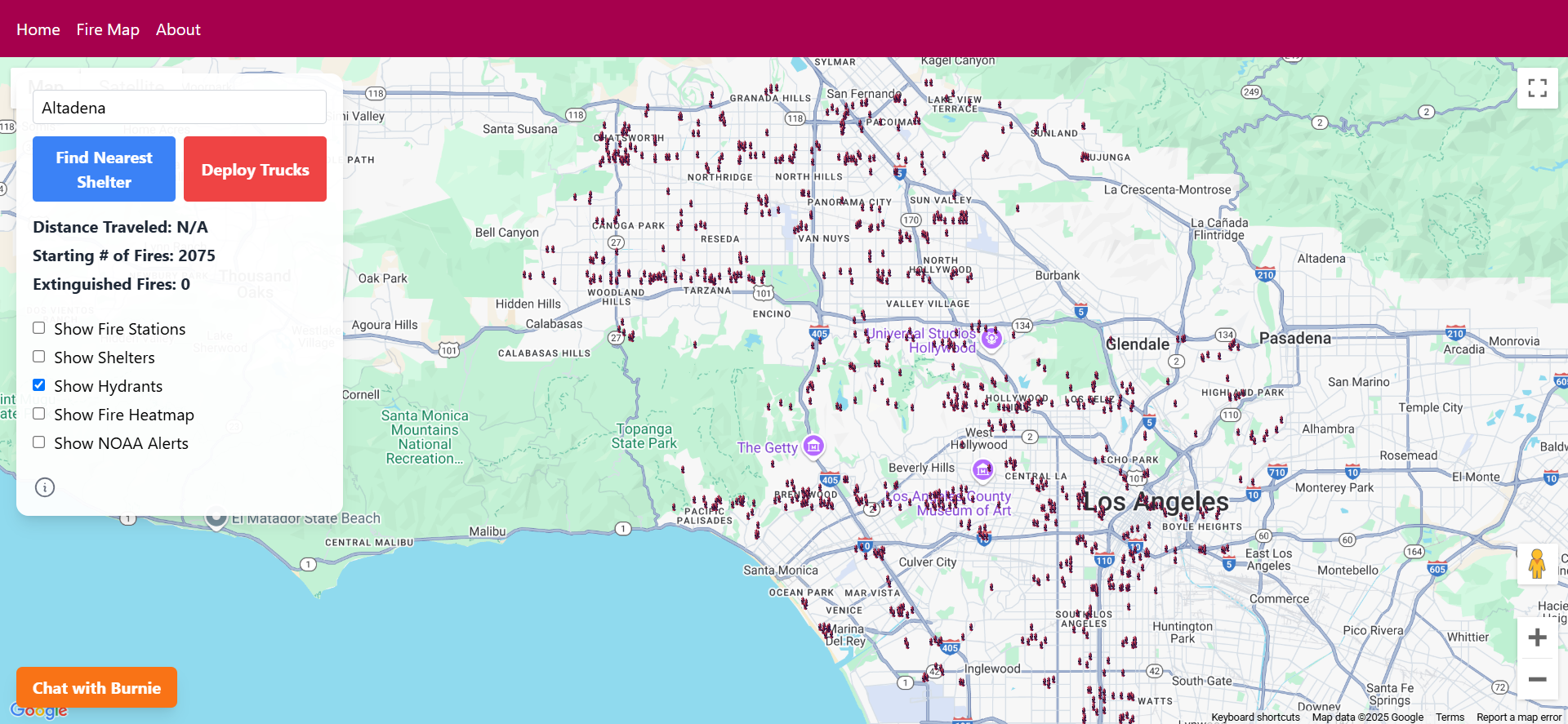 Wildfire Safety Navigator - A Fire Mitigation App | Devpost