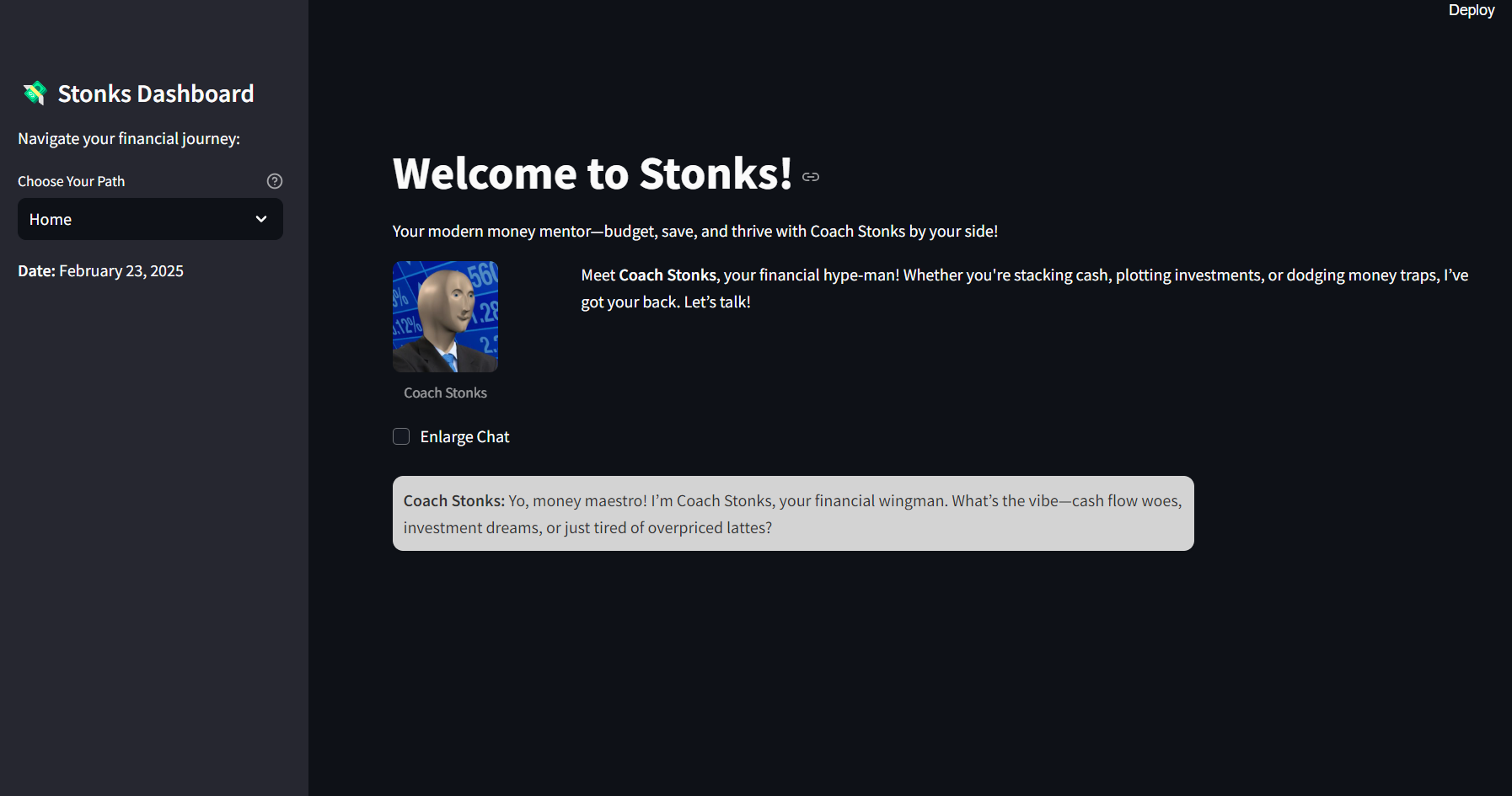 Stonks | Devpost