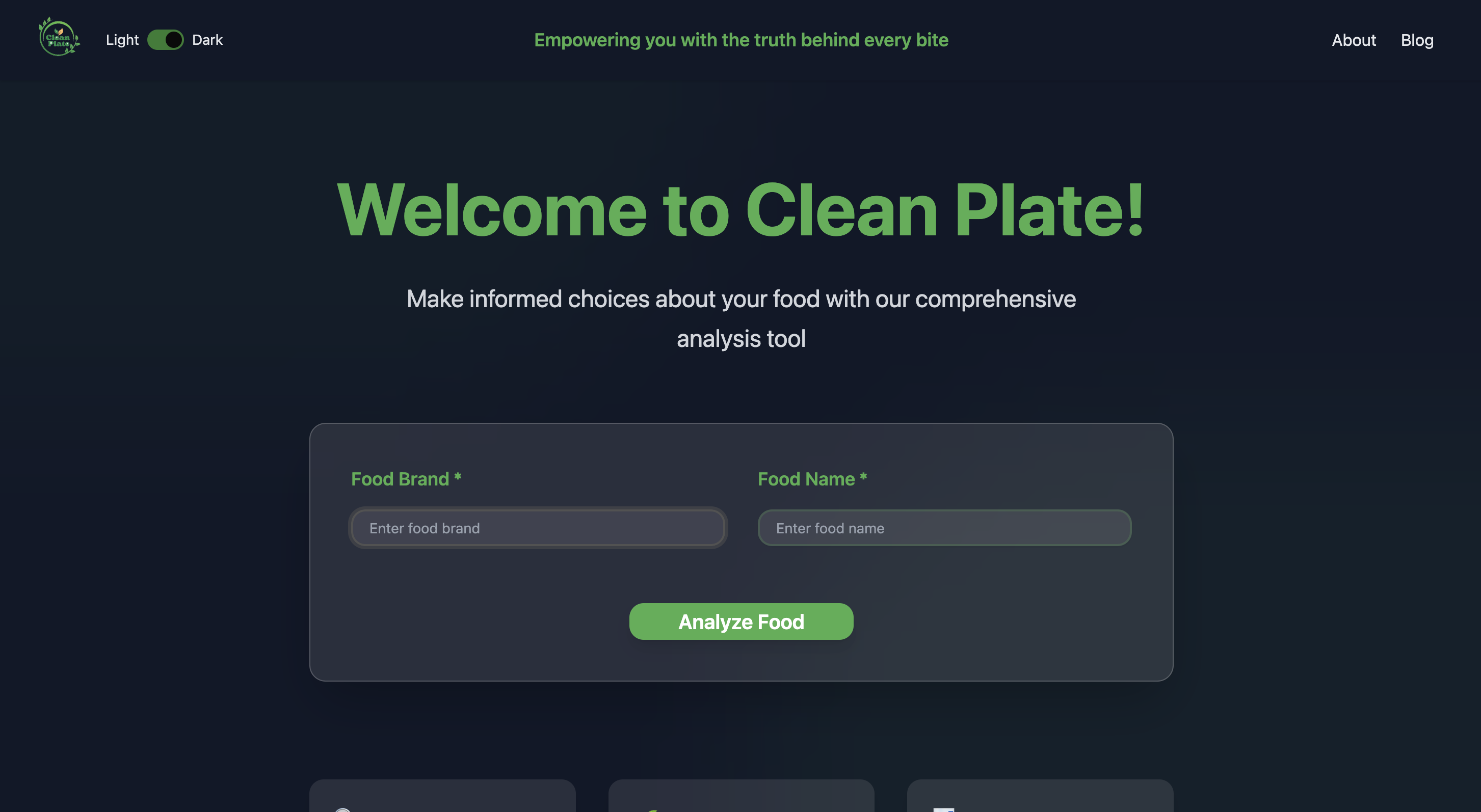 Clean Plate | Devpost