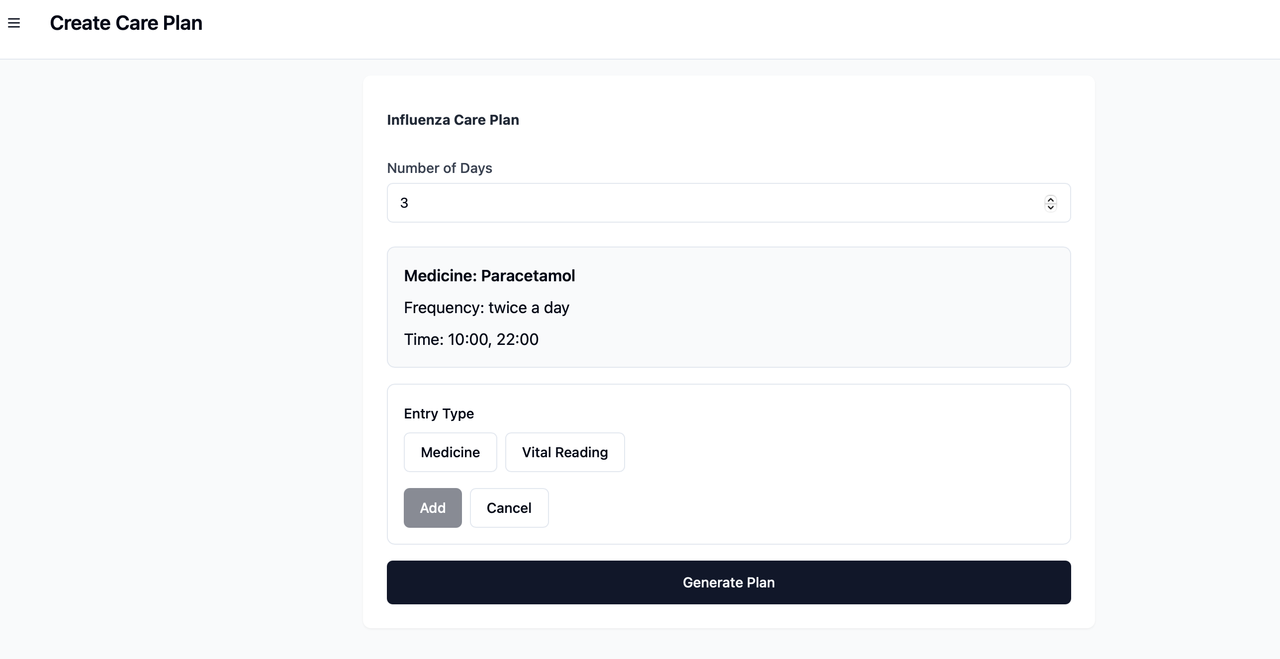 Intelligent Medical Care Reminder | Devpost