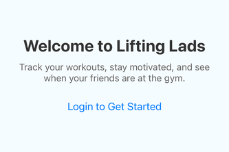 Lifting Lads | Devpost