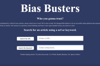 Bias Busters | Devpost