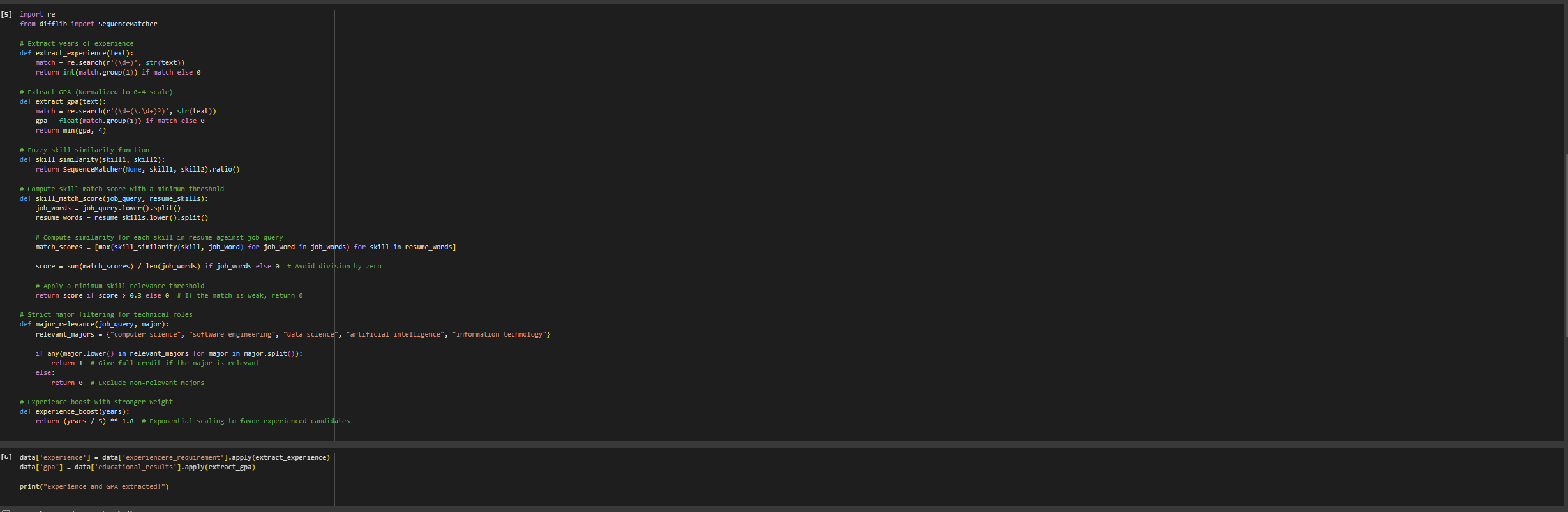 Resume Screener Project | Devpost