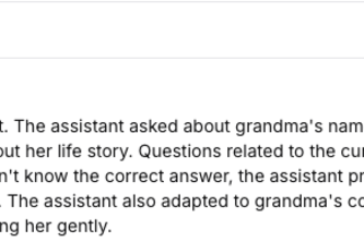 Grandma's Girl | Devpost