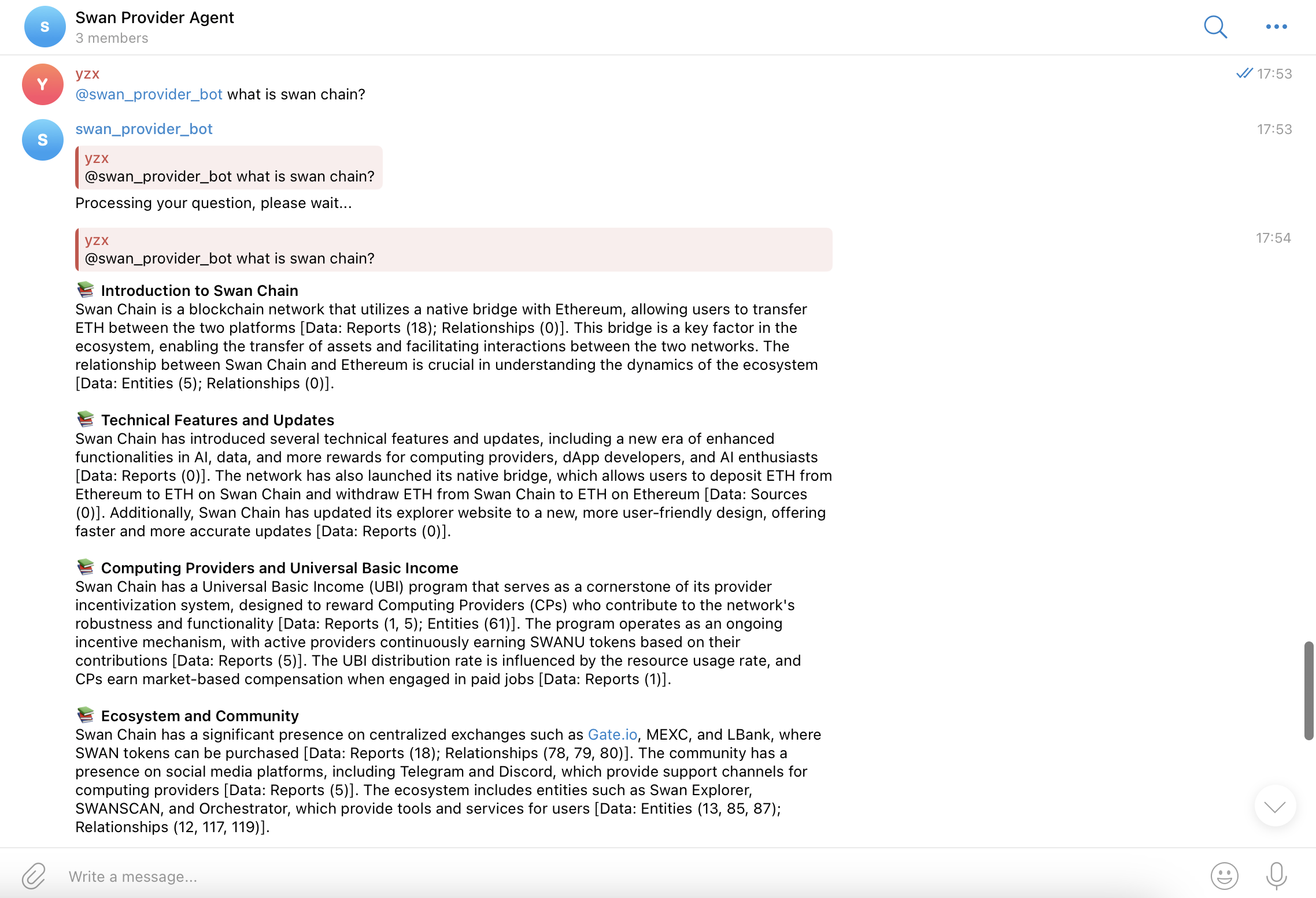 Swan Provider Agent | Devpost