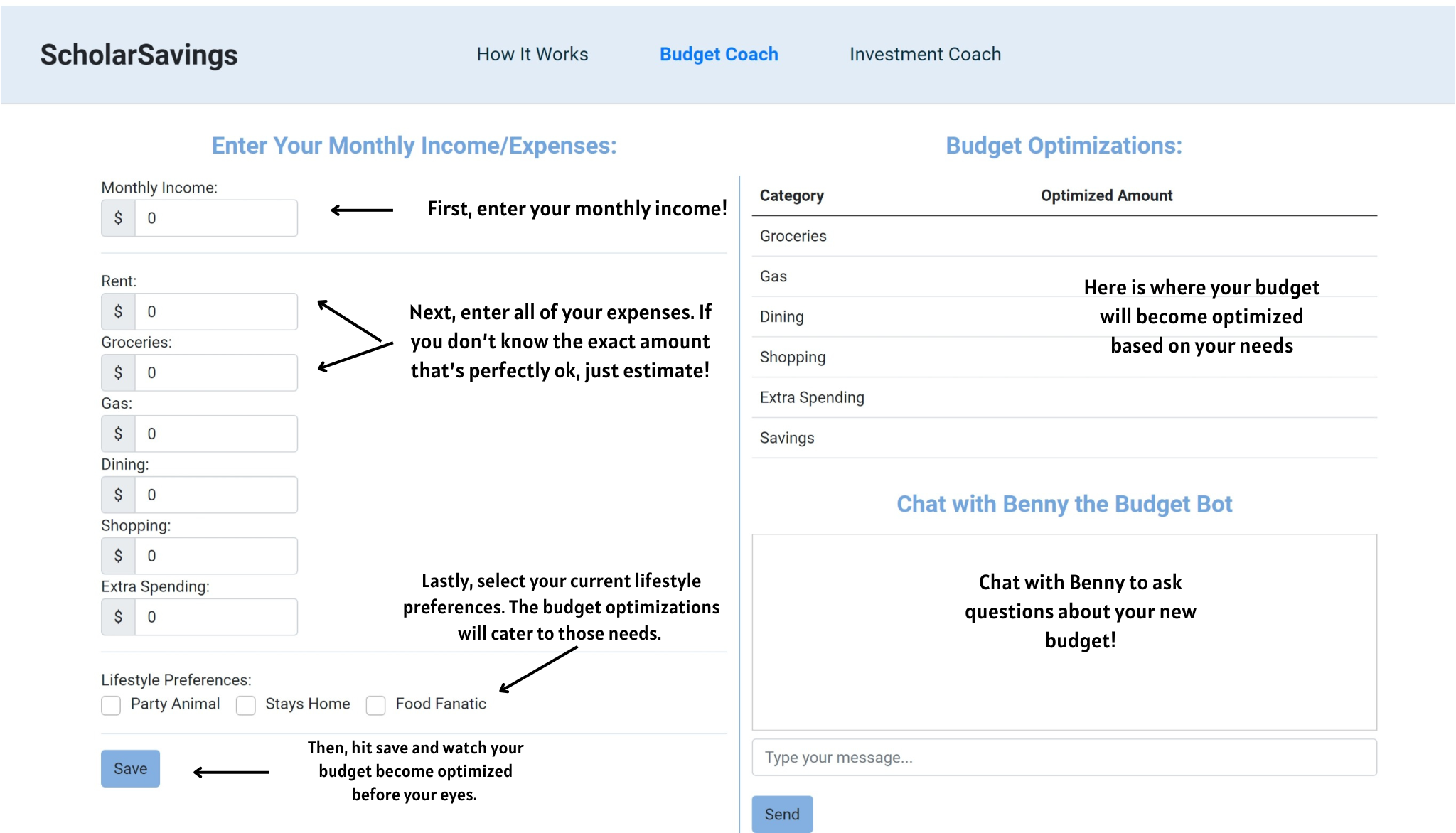 Scholar Savings | Devpost