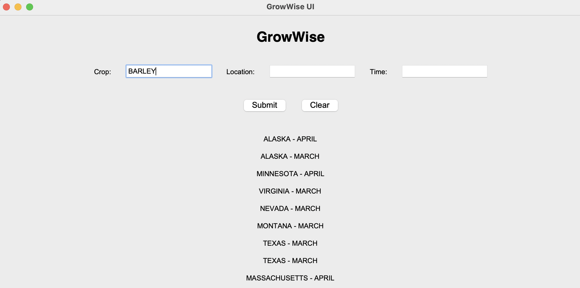 Growwise Devpost