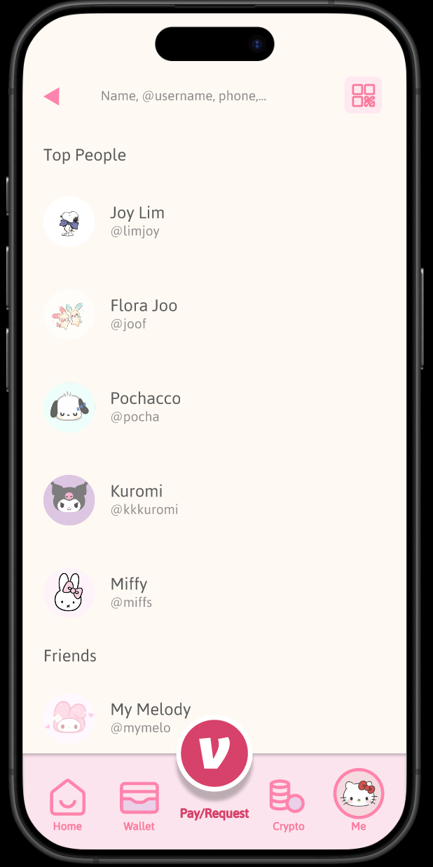 Venmo for the Girls | Devpost