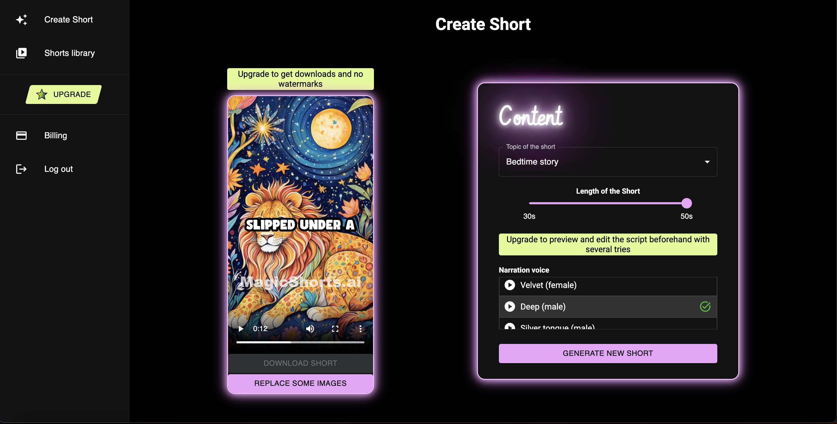 MagicShorts.ai | Devpost