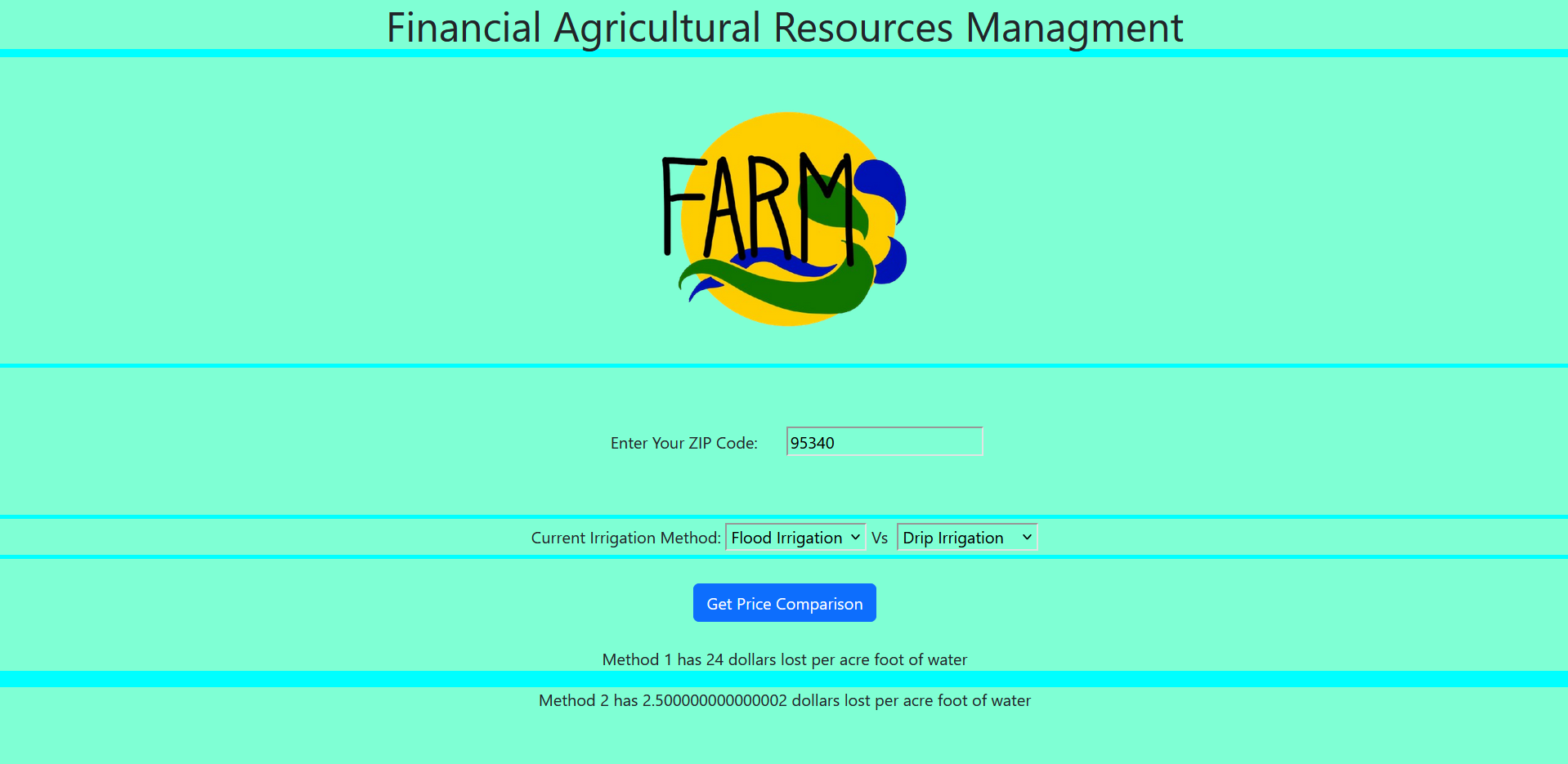 Financial Agricultural Resources Management | Devpost