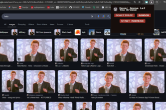Never Gonna Let You Browse | Devpost