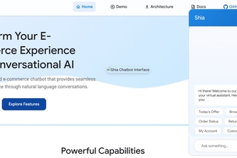 Shia E-Commerce Chatbot | Devpost