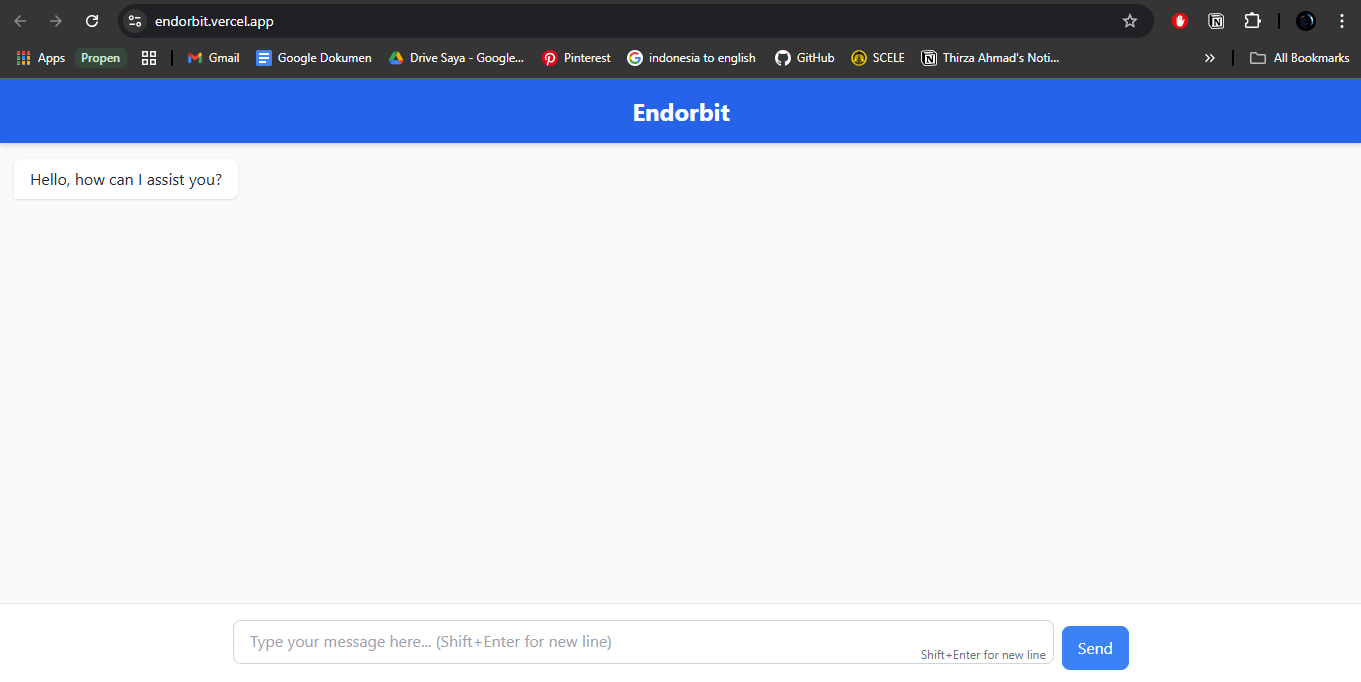 Endorbit (E-commerce chatbot) | Devpost Endorbit (E-commerce chatbot) | Devpost