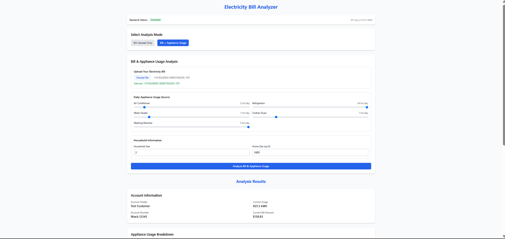 BrightBill- See usage, Save Wallet | Devpost