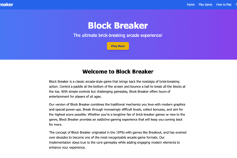 Block Breaker | Devpost