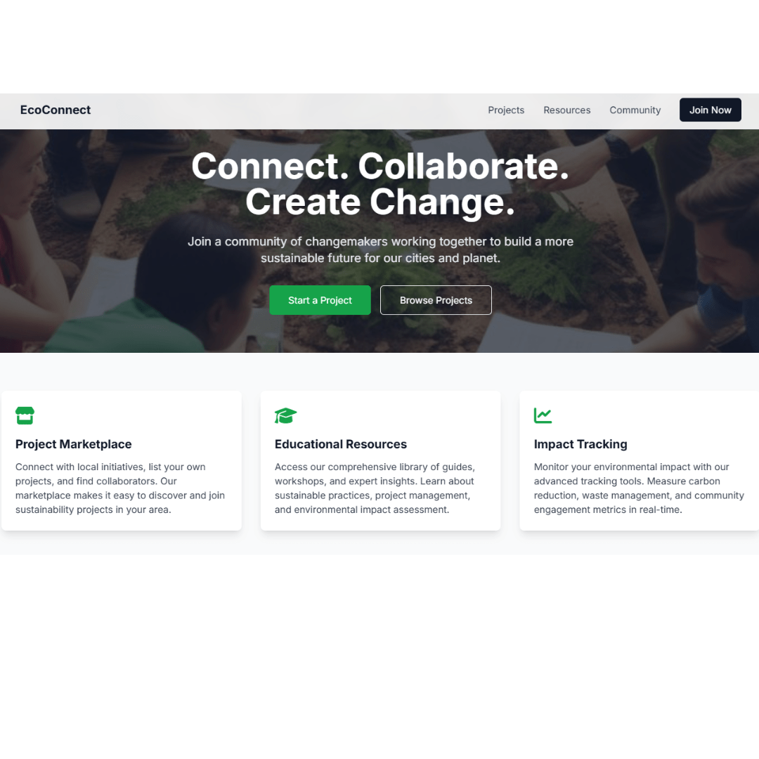 EcoConnect | Devpost