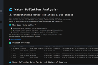 GreenScope: Air and Water Quality Analysis | Devpost