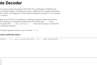 Cert Decoder | Devpost