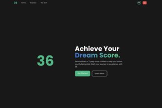 36, the #1 ACT Prep Tool | Devpost