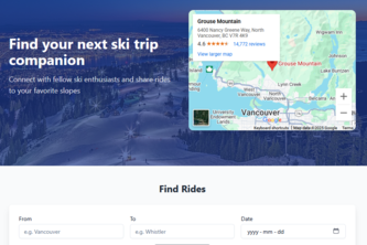 Ski Car Pool | Devpost