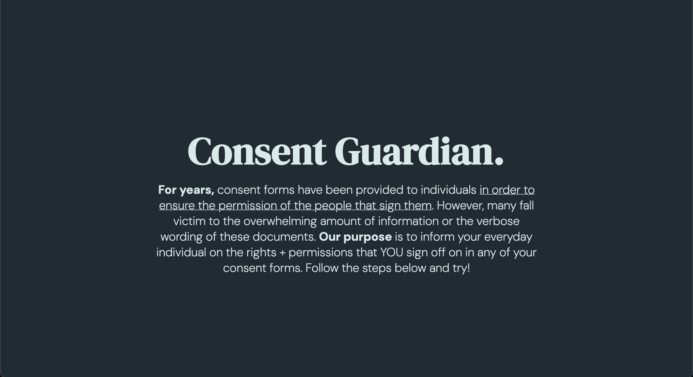Consent Guardian | Devpost